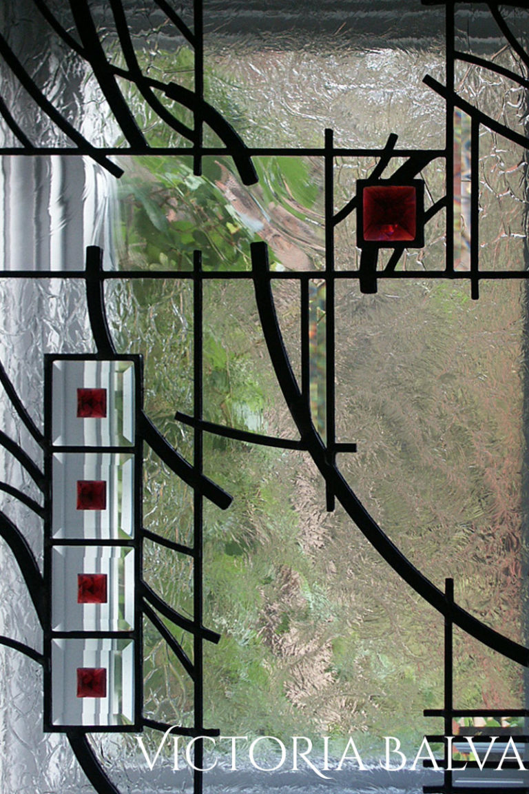 Contemporary art line design window Andrea – Victoria Balva