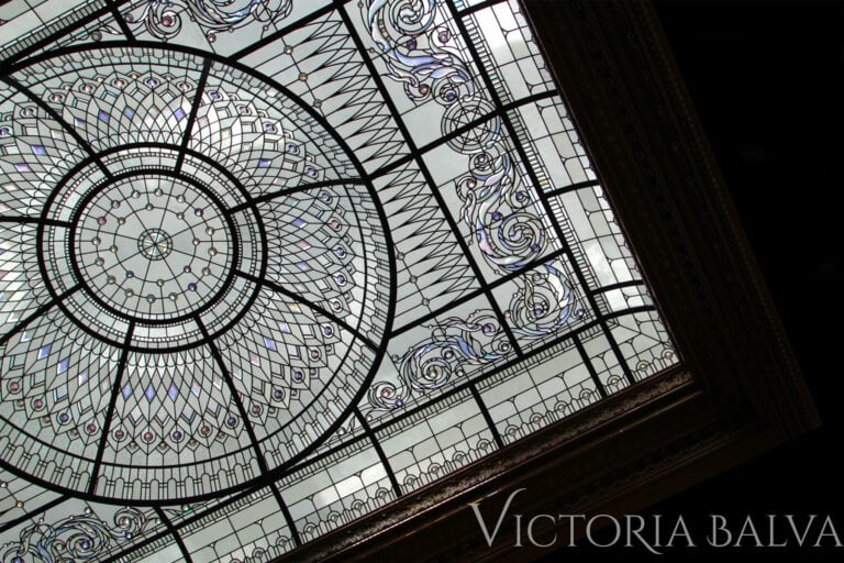 Barrel Vaulted And Domed Decorative Glass Ceilings | Victoria Balva